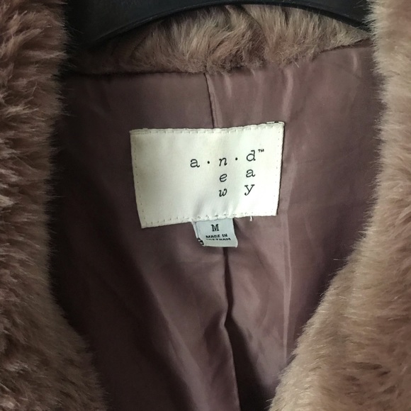 Target | Jackets & Coats | Faux Fur Coat By A N D E A W Y Target | Poshmark